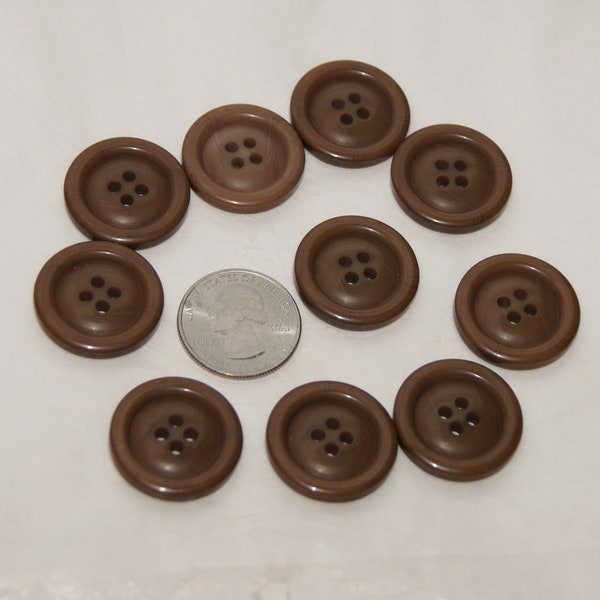 Brown Buttons - Etsy