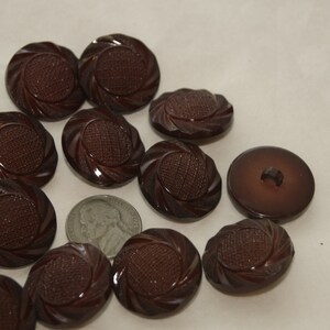 15 Brown Shank Buttons, Matching Buttons, Crafting , Jewelry (ZZ 52) - Etsy