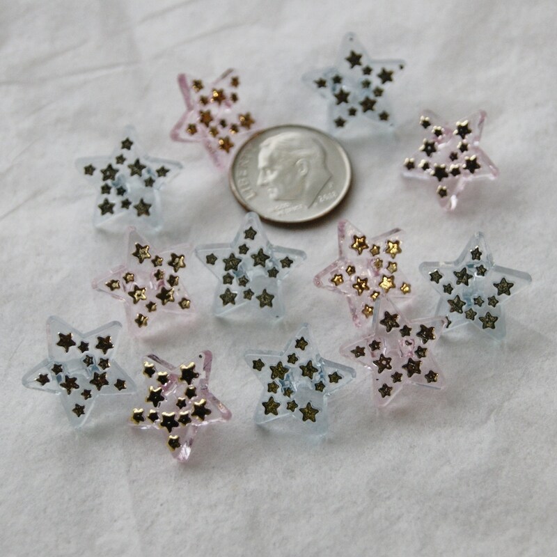 Star Buttons - Etsy