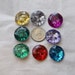 100 Small Button Mix Rainbow Color Mix, Assorted Small Sizes, Art ...