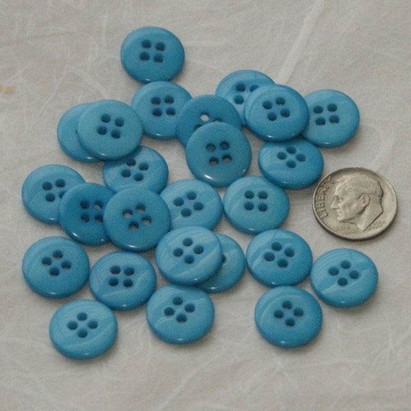 Teal Buttons - Etsy