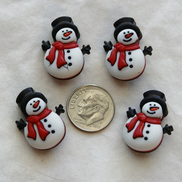 Snowman Buttons - Etsy