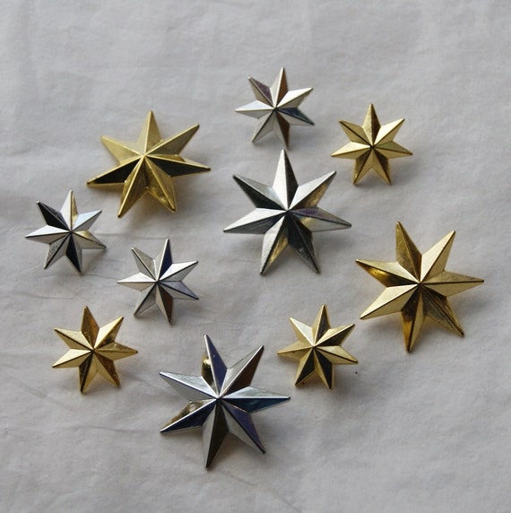 Star Buttons For Sewing