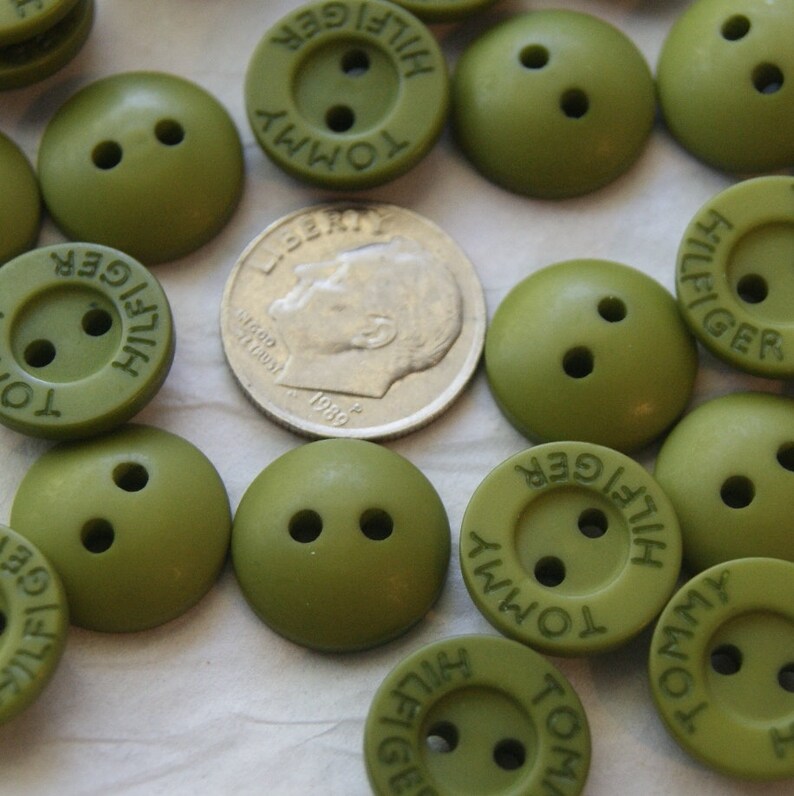 34 Green Buttons Avocado Olive Green Apple Matching | Etsy