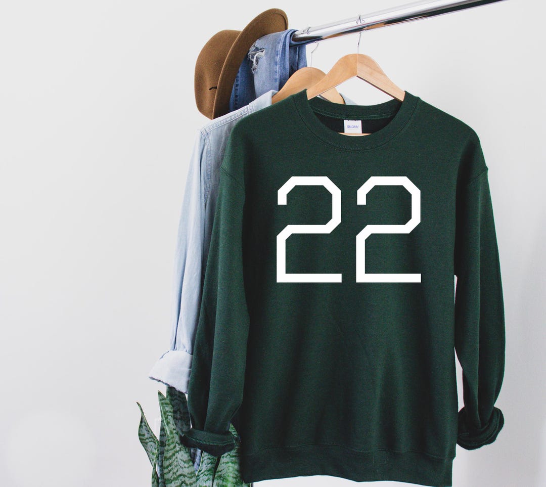 Custom Number Sweatshirt, Custom Number Shirt, Game Day Number Shirt ...