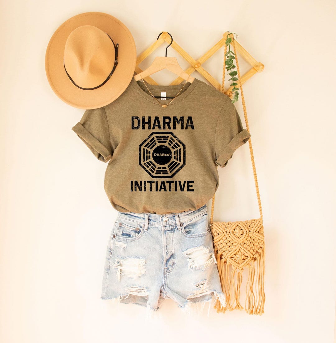 Dharma Tee, DHARMA Initiative 1977 TV Show LOST T-shirt , Lost Tv Show ...