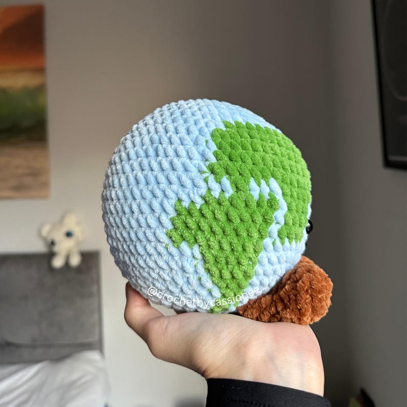 Earth Plush Crochet Pattern | Jellycat Inspired Cute Planet Crochet - Etsy