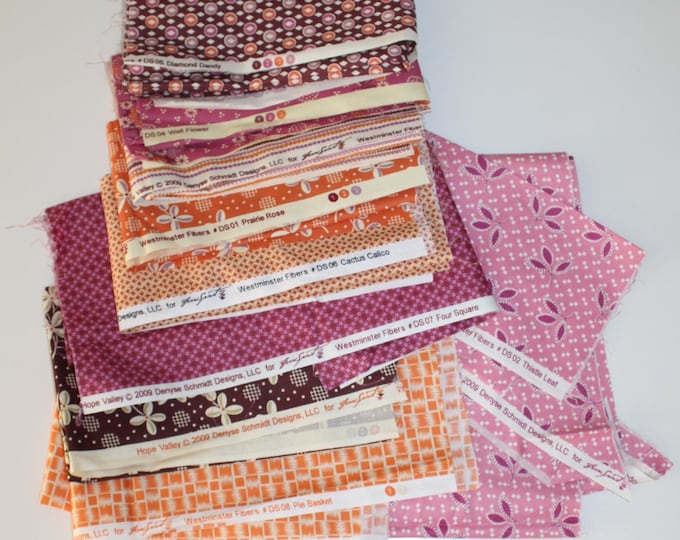 Denise Schmidt Hope Valley - 9 Fabrics of Various Sizes - Out of Print ...