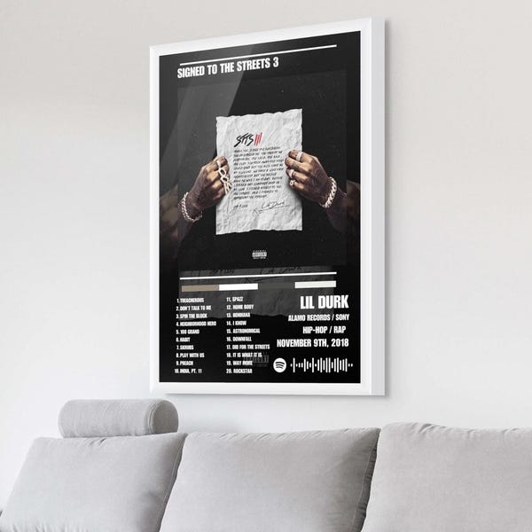 Lil Durk as a Baby - Etsy