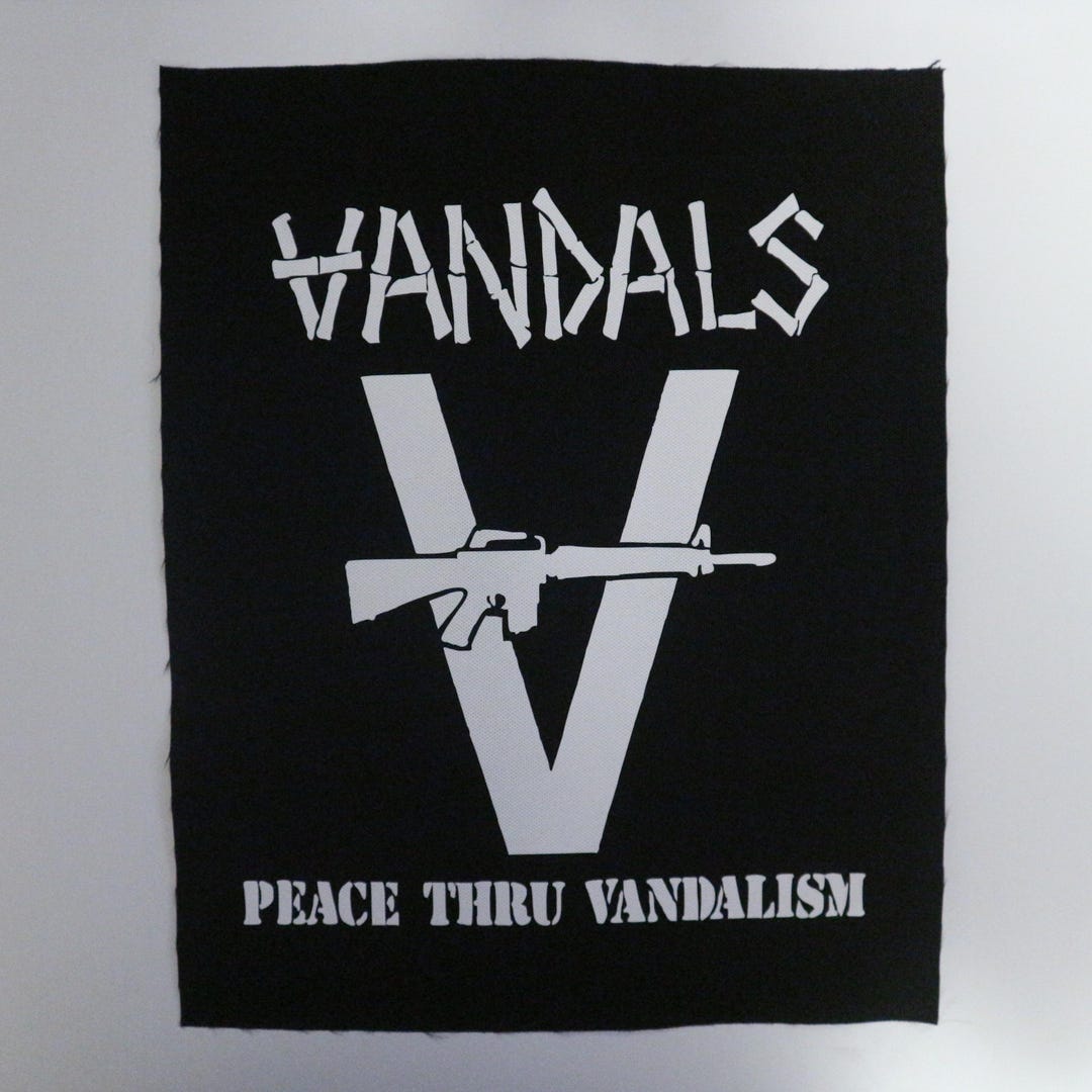 Vandals - Peace Thru Patch - Etsy