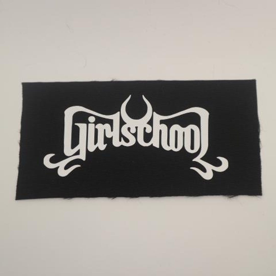 Girlschool - Logo Patch - Etsy