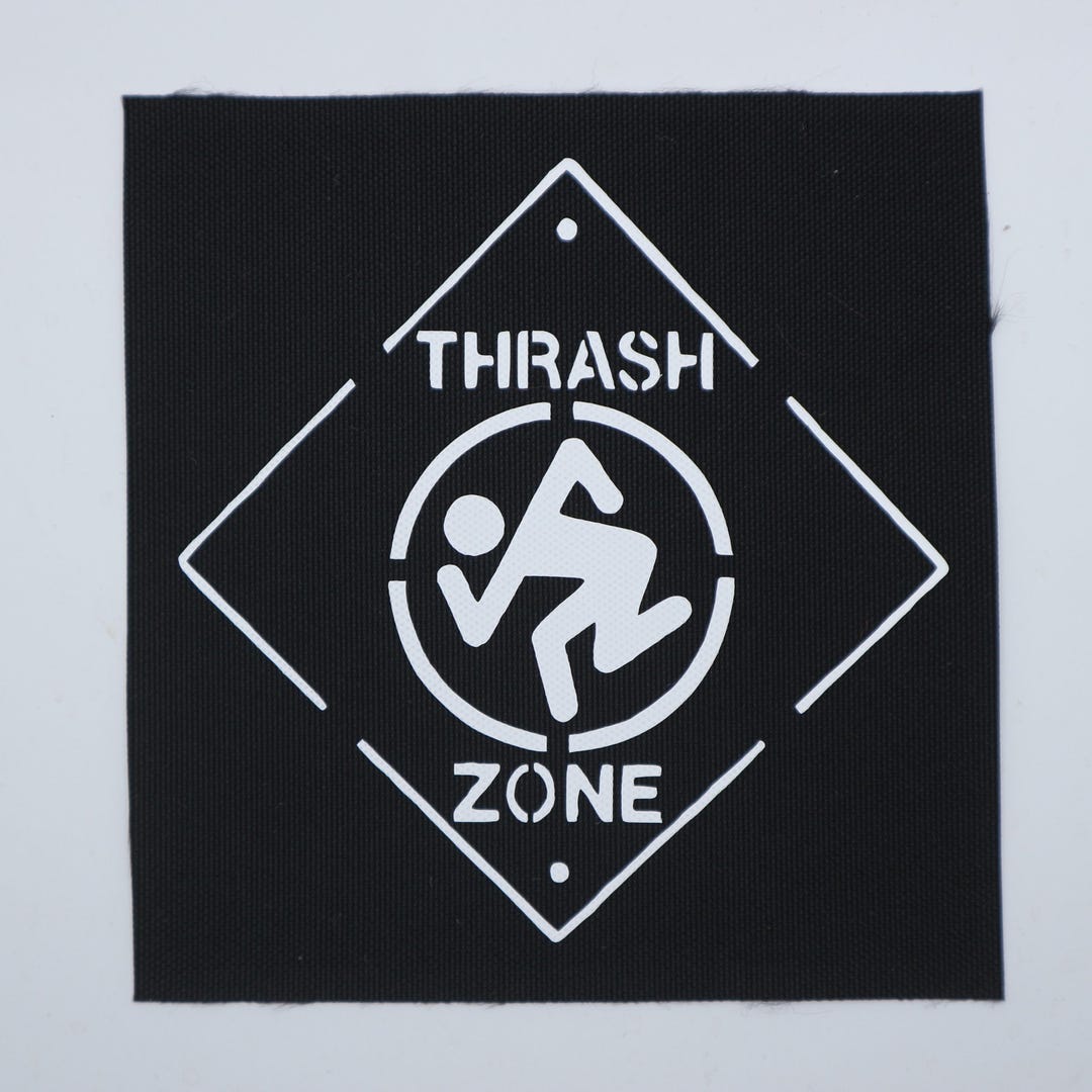 DRI - Thrash Zone Patch - Etsy