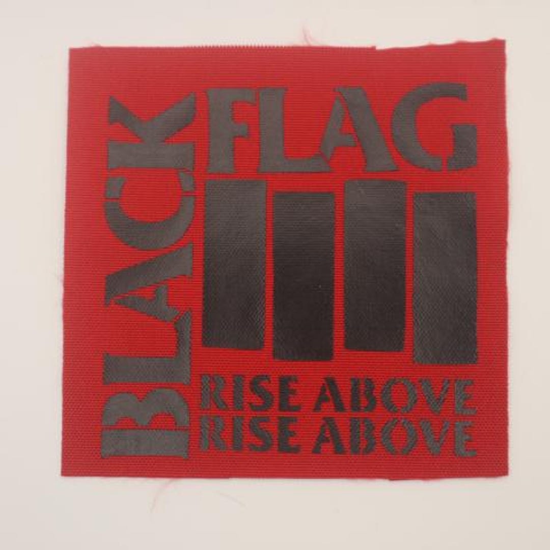 Black Flag - Rise Above Patch - Etsy