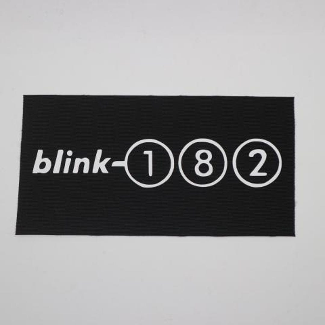 Blink 182 - Circle Logo Patch - Etsy
