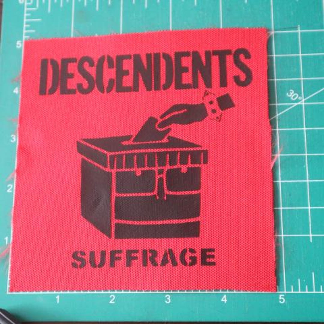 Descendents - Suffrage Patch - Etsy