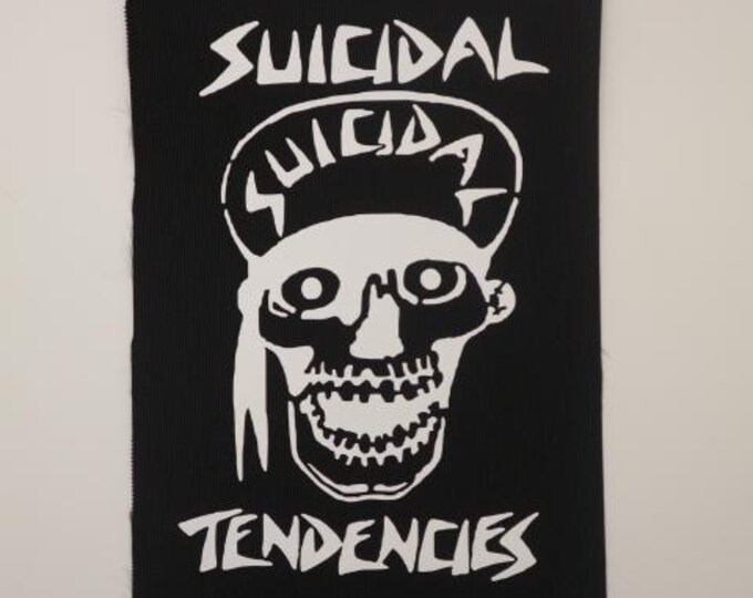 SUICIDAL TENDENCIES Official 1F One Finger Back Patch - Etsy