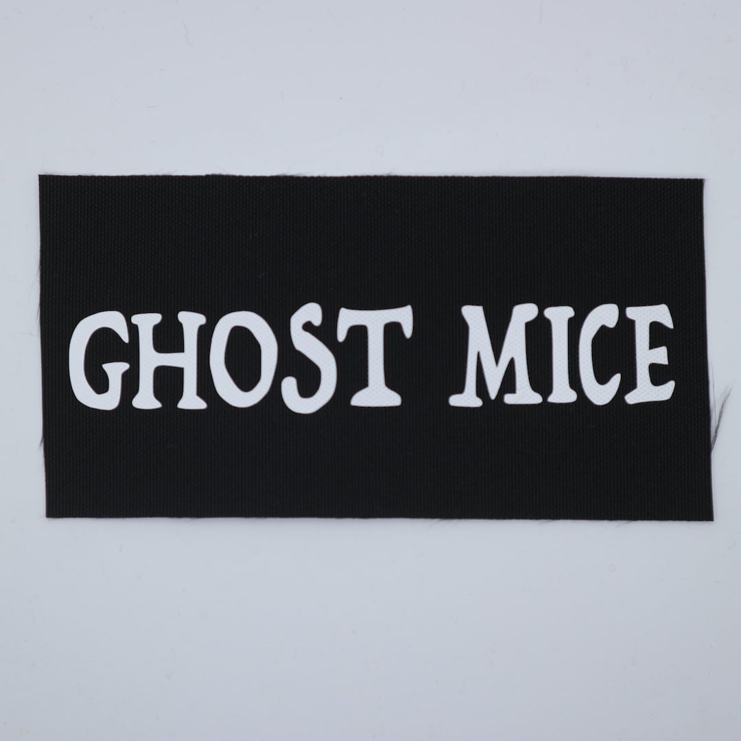 Ghost Mice - Logo Patch - Etsy