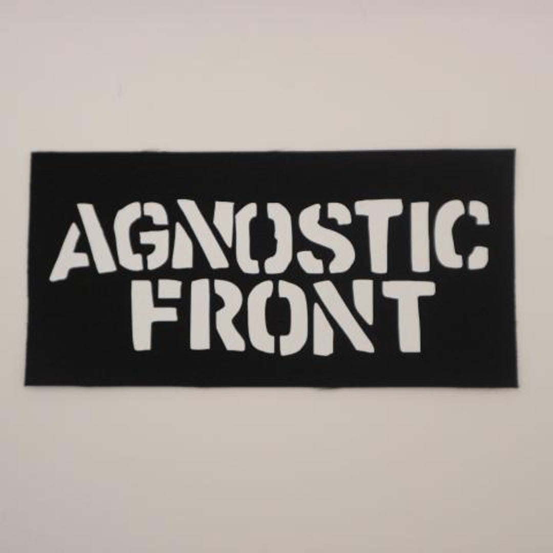 Agnostic Front - Logo Patch - Etsy