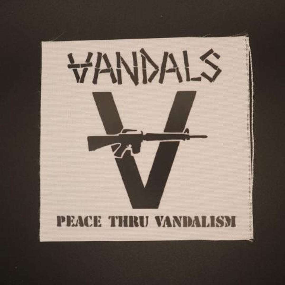The Vandals - V Logo Patch - Etsy