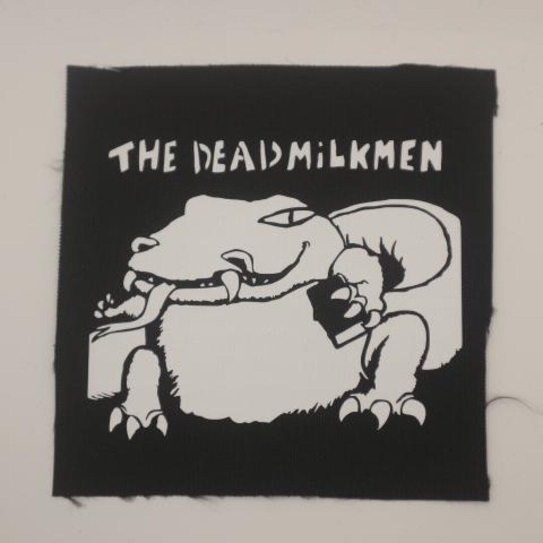Dead Milkmen - Big Lizard Patch - Etsy