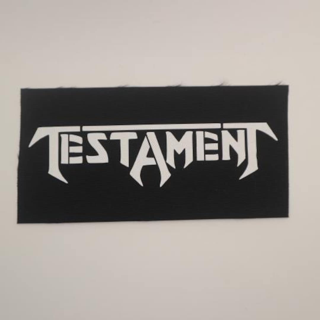 Testament - Logo Patch - Etsy