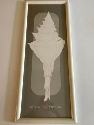 Ed Cota Rare Vintage Poster Art Expo 1984 Framed - Etsy