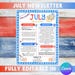 July Editable Template, Option 1: PTO, PTA, Newsletter, Flyer, School ...