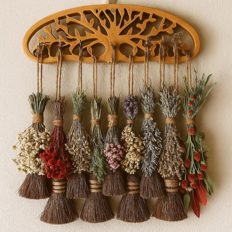 Wooden Herb Drying Rack - Tree of Life - Etsy