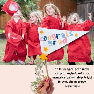Graduation Pennant Flag Printable, Congrats Grad Photoshoot Props, Last ...