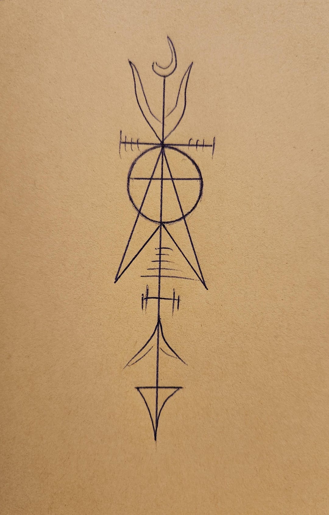 Create a Hand-drawn Sigil for Any Desire and Wish - Etsy