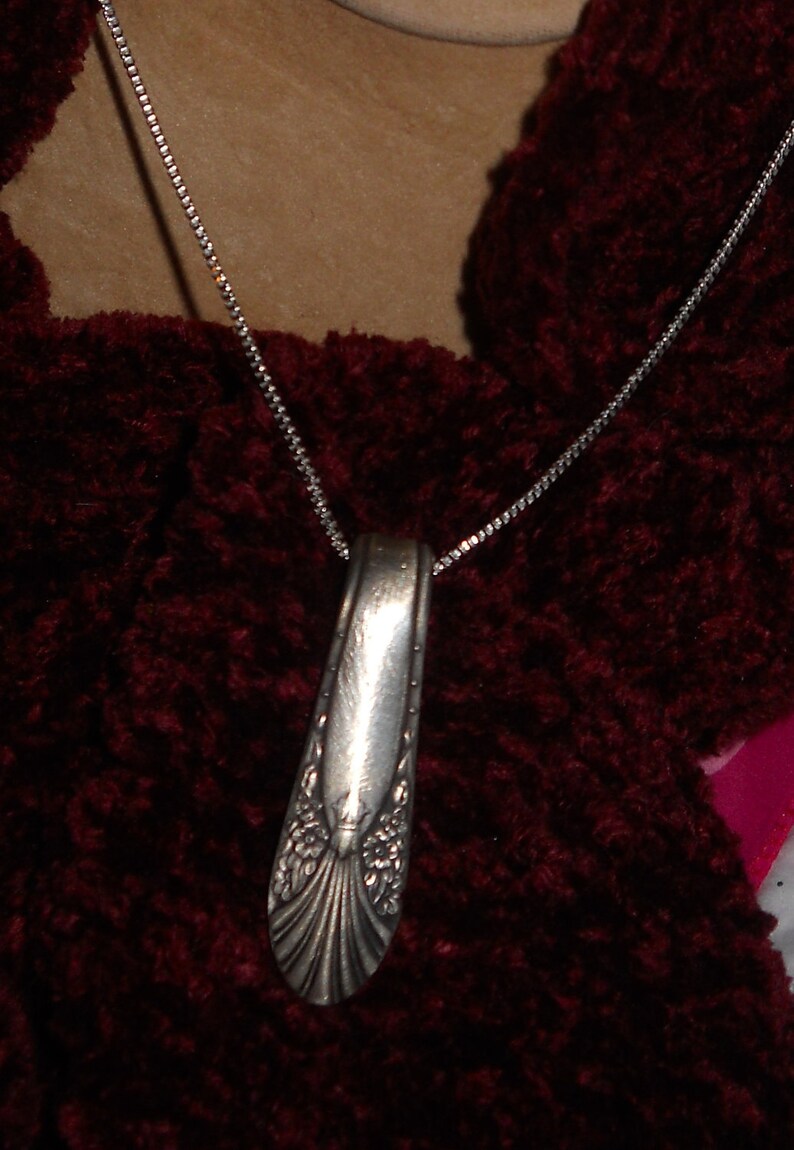 Spoon Fan Pattern Neclace - Etsy