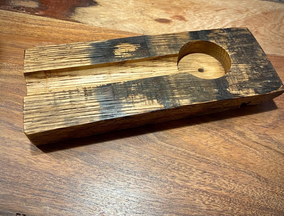 Whiskey Barrel Stave Cigar Holder / Bar Accessory - Etsy