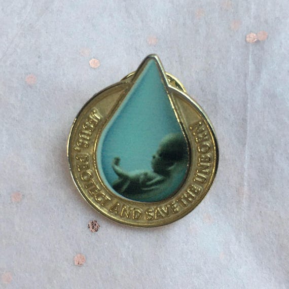 Jesus, Protect And Save The Unborn Lapel Pin, Pro Lif… - Gem