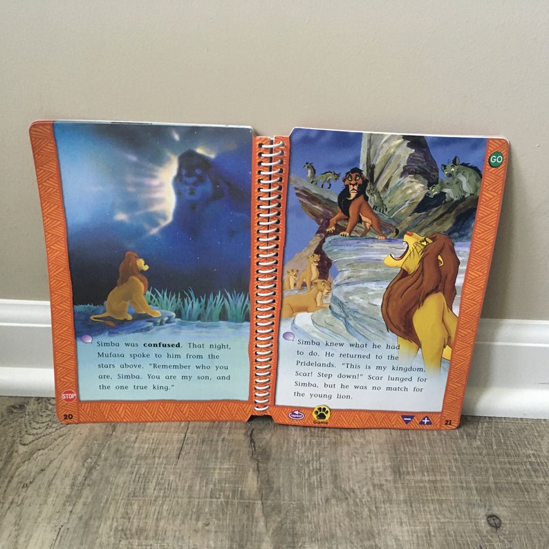 Leapfrog Book and Cartridge, Disneys the Lion King, Leap Start Pre ...