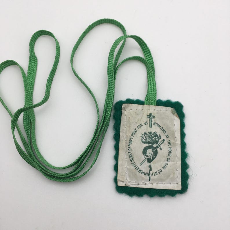 Vintage Scapulars, Immaculate Heart of Our Lady, Apostleship of Prayer ...