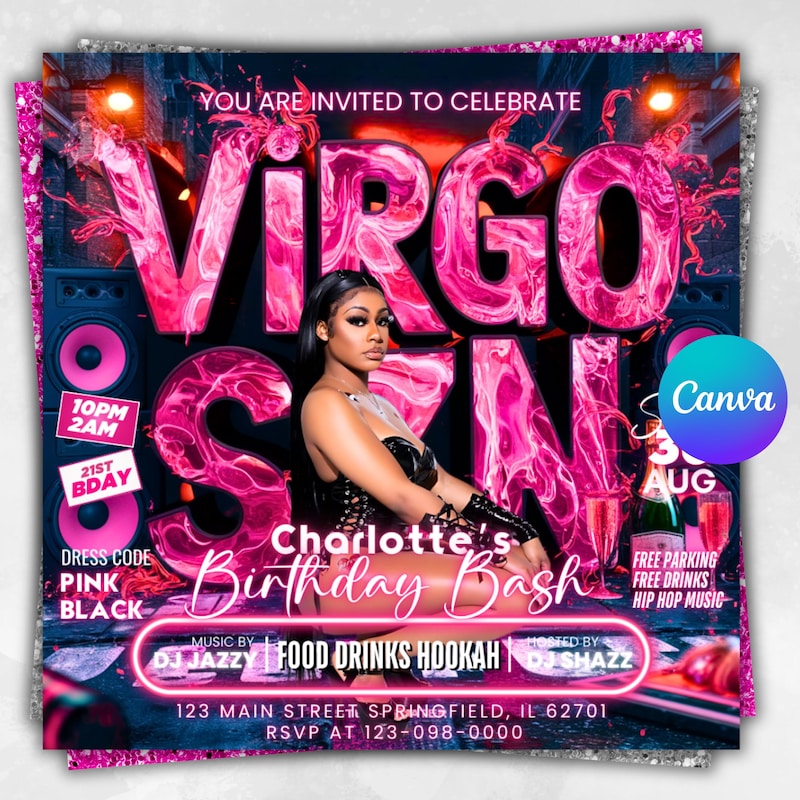 Virgo Szn Flyers - Etsy