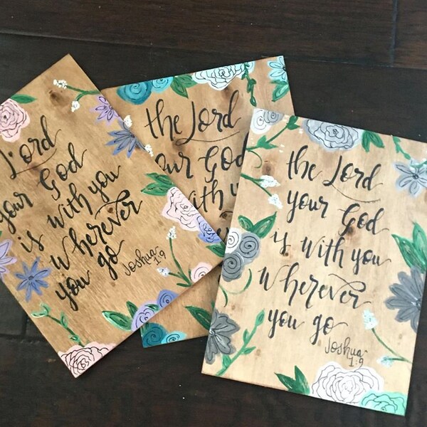 Scripture Sign - Etsy