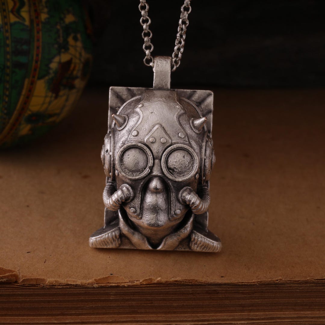 Ghost "nameless Ghoul – Impera" Silver Pendant – Hand-carved ...