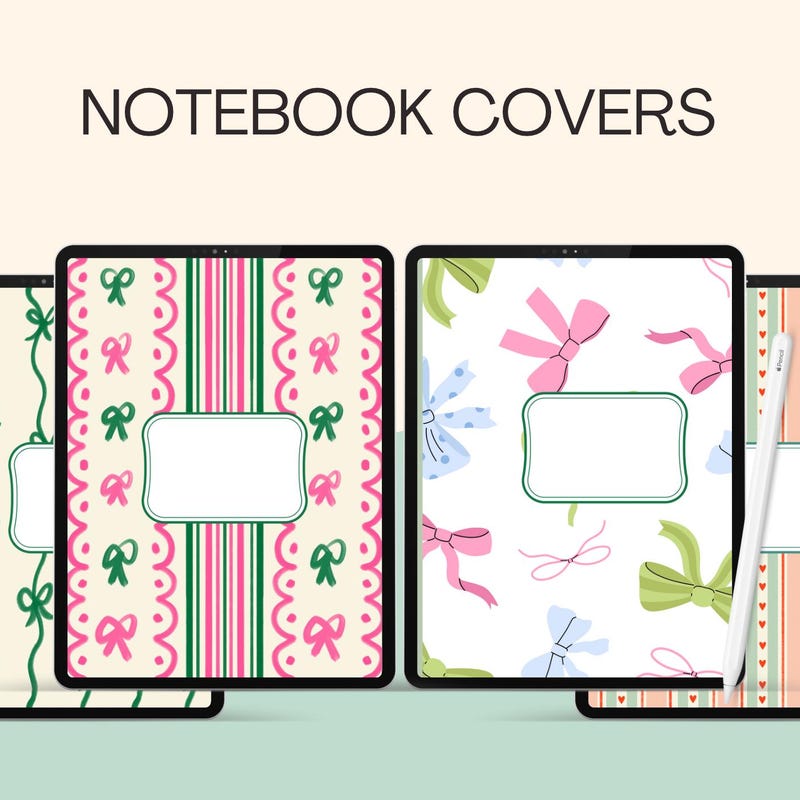 Preppy Notebook - Etsy