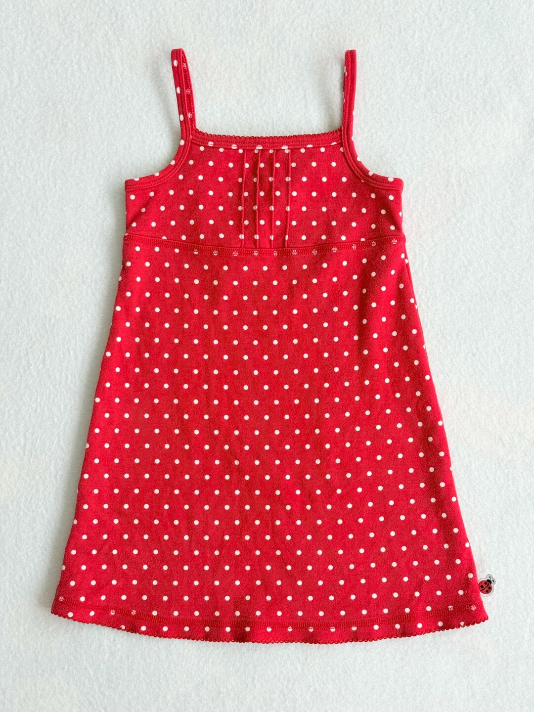 Vintage Girls Gymboree 2002 Ladybug Red Polkadot Dress - Y2K 3 Years ...