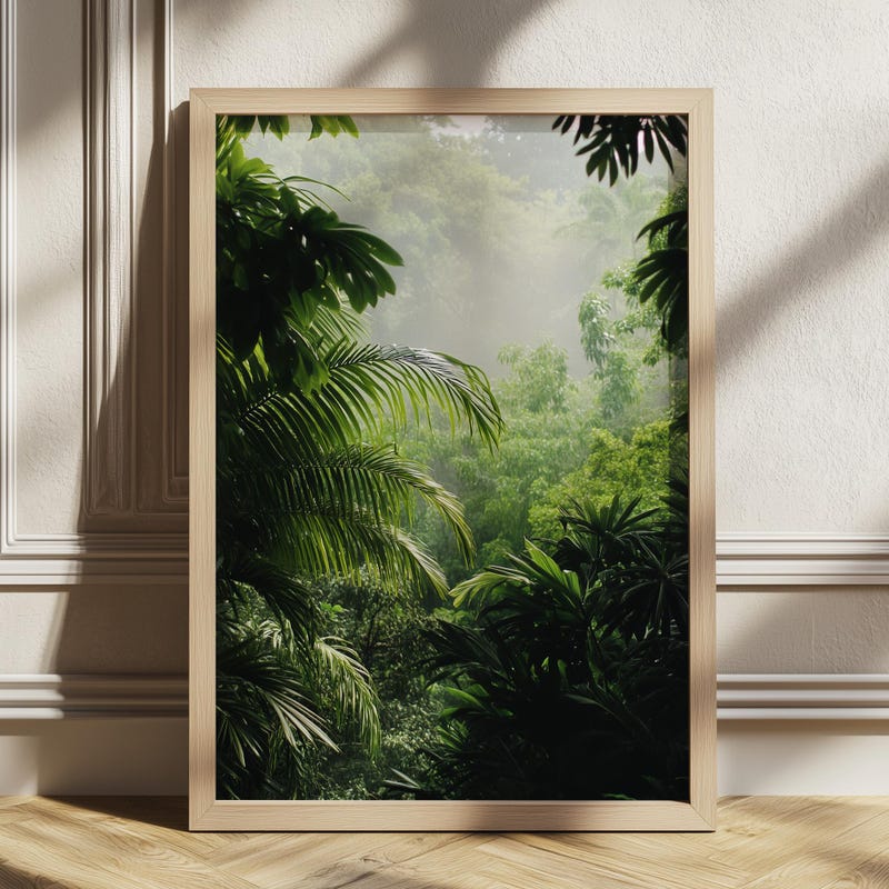 Rainforest Poster - Etsy UK