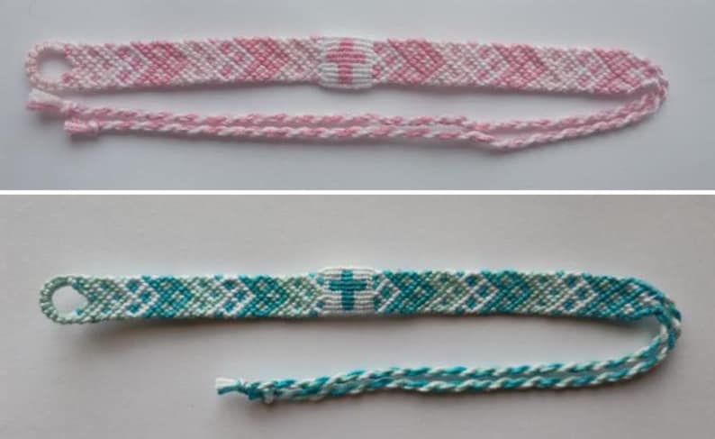 Cross Friendship Bracelets - Etsy