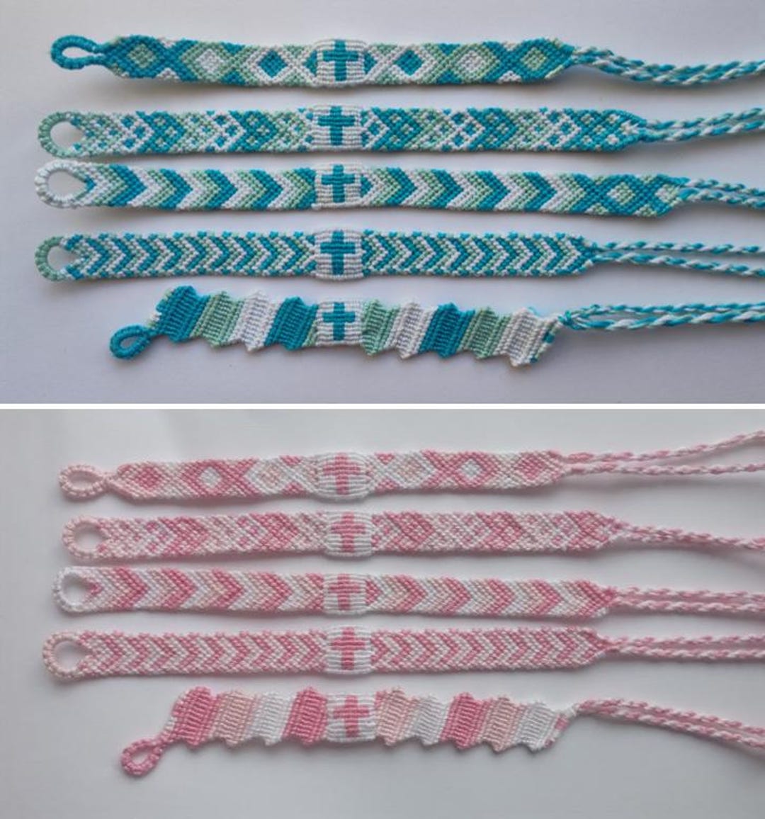 Cross Friendship Bracelets - Etsy