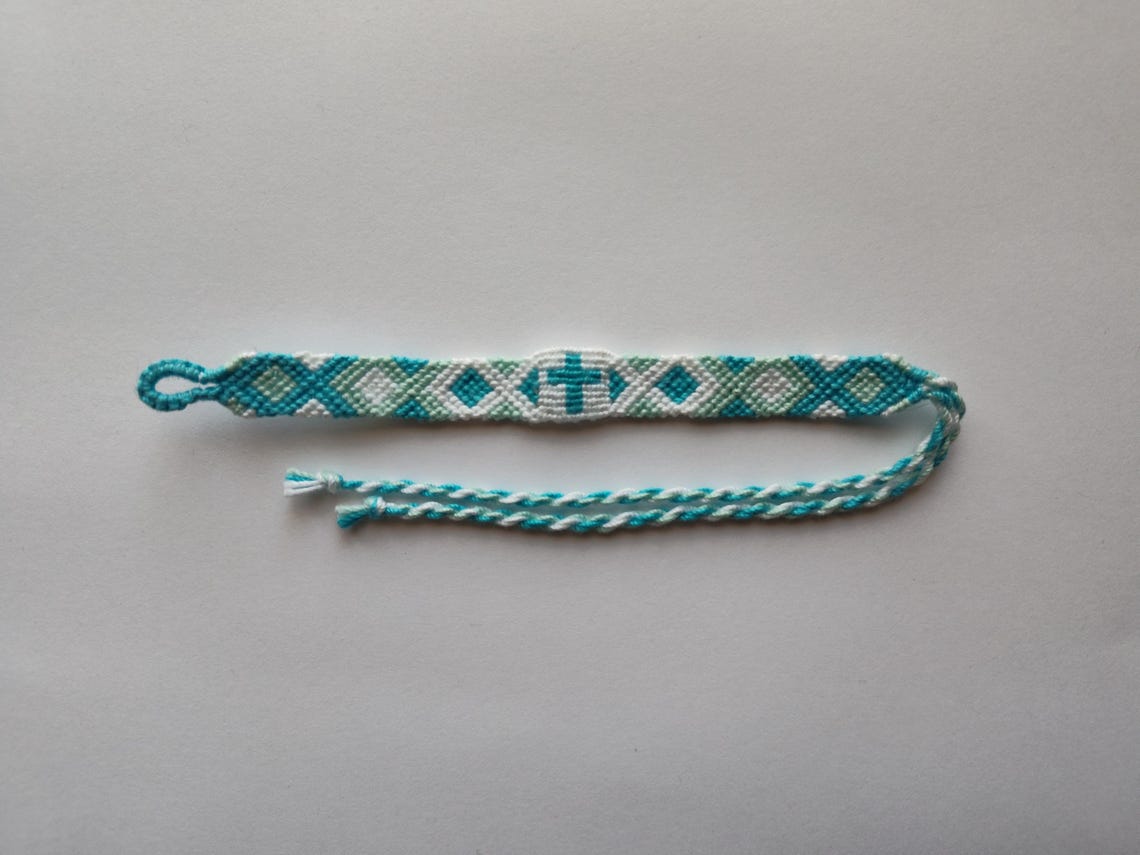 Cross Friendship Bracelets - Etsy