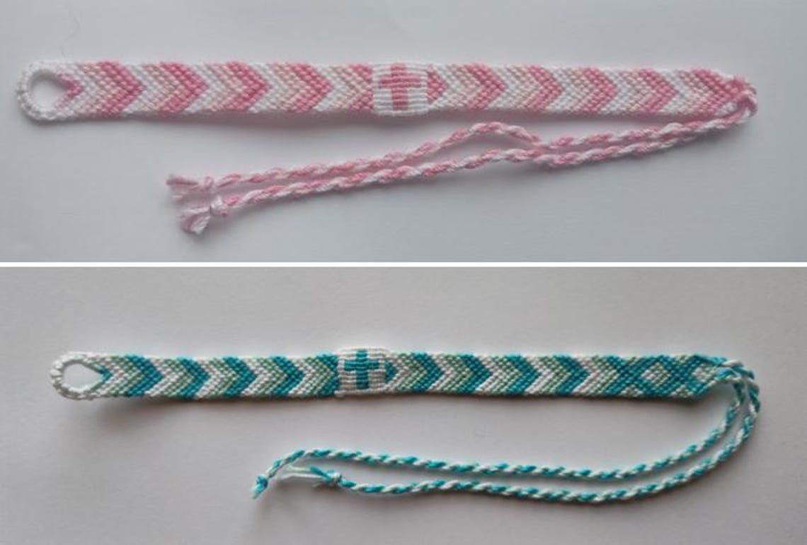 Cross Friendship Bracelets - Etsy