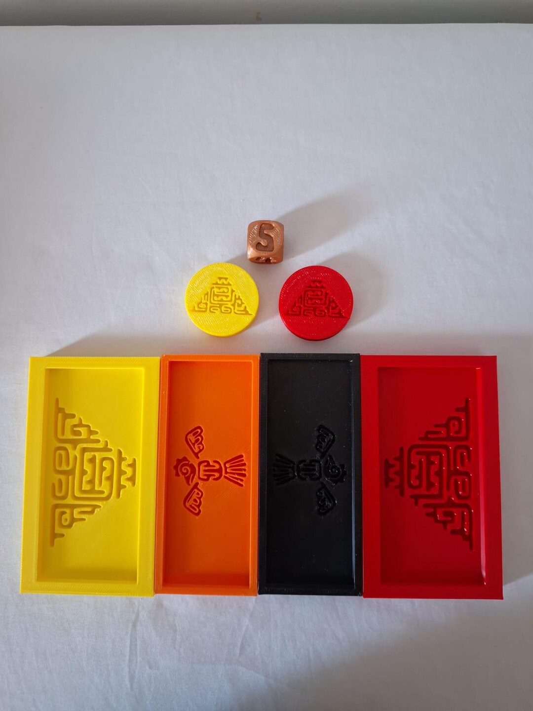 Puluc (bul) - Stl 3d Printing - Ancient Mayan Board Game - Tabletop - Etsy