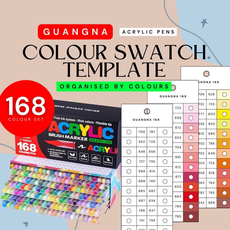 Chen rui markers - Etsy Portugal