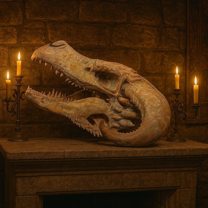 Large Dragon Replica - Etsy