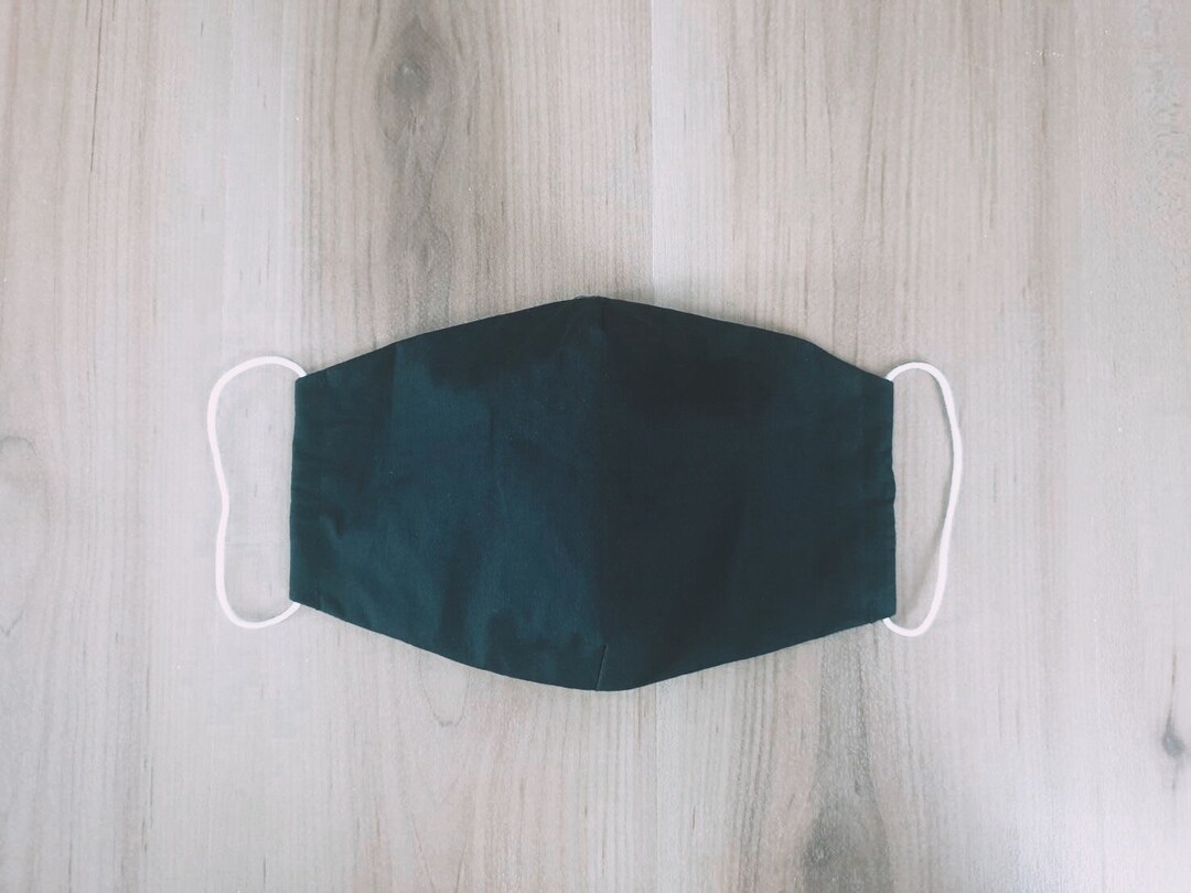 XXL Face Mask, Multi Layer Face Mask, Black Cotton Face Mask in ...