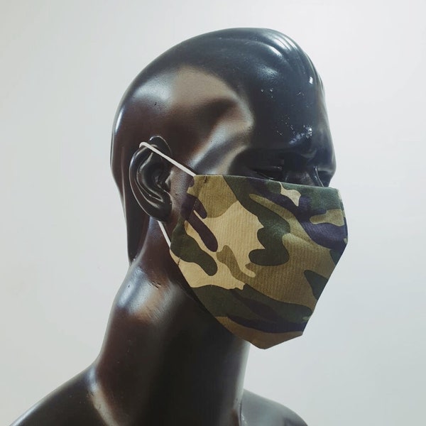 Camo Face Mask - Etsy